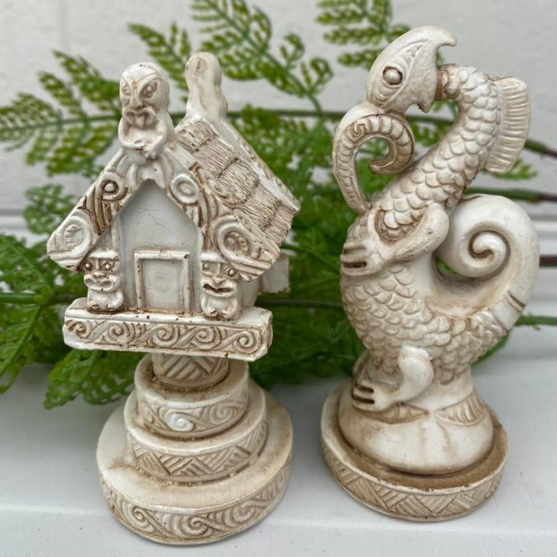 Māori Themed Resin Chess Pieces-Set | Gizzy Gifts and More – Gizzy ...